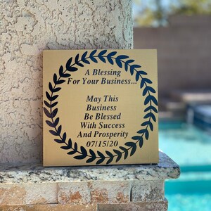 Blessing Sign for Entrepreneurs, Boss Lady Office Decor, Small Business ...