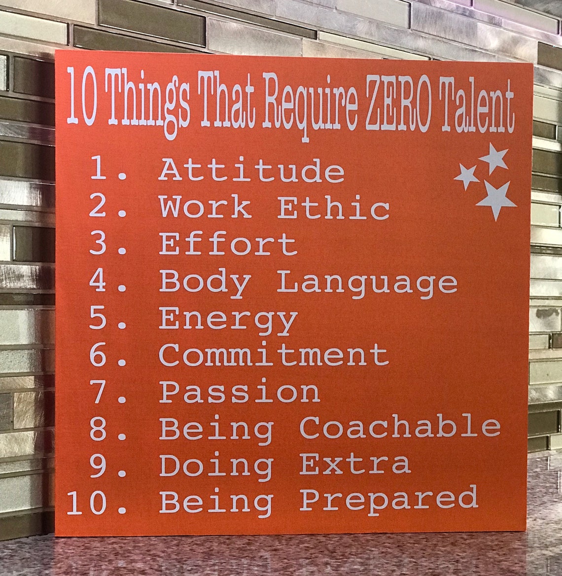 10 Things That Require ZERO TALENT Office Sign/teenage | Etsy