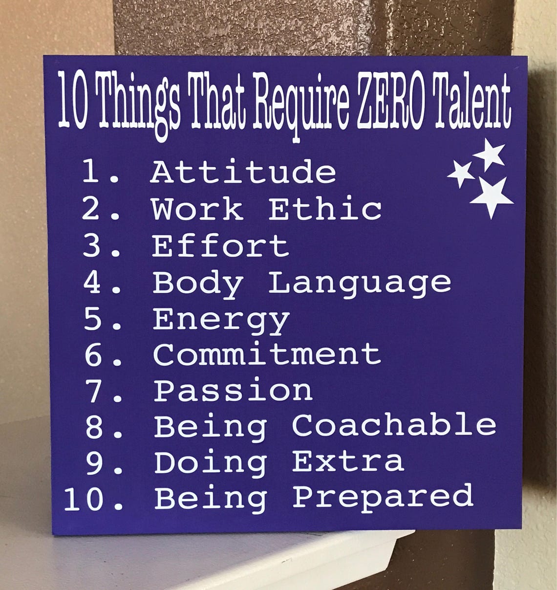 10 Things That Require ZERO TALENT Office Sign/teenage | Etsy