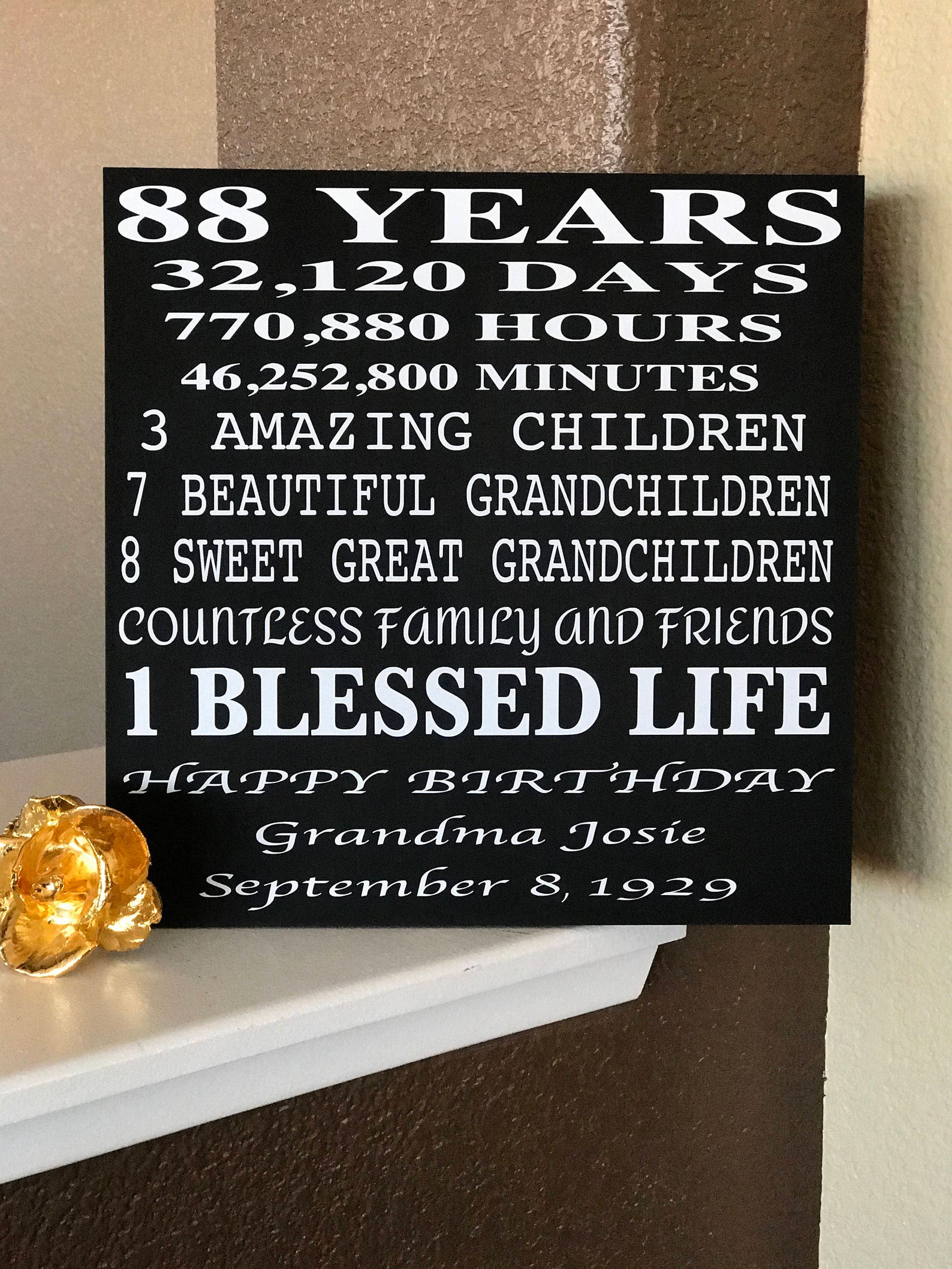 80 Years Old Wood Sign 12 X 12 an Amazing Gift/wall - Etsy