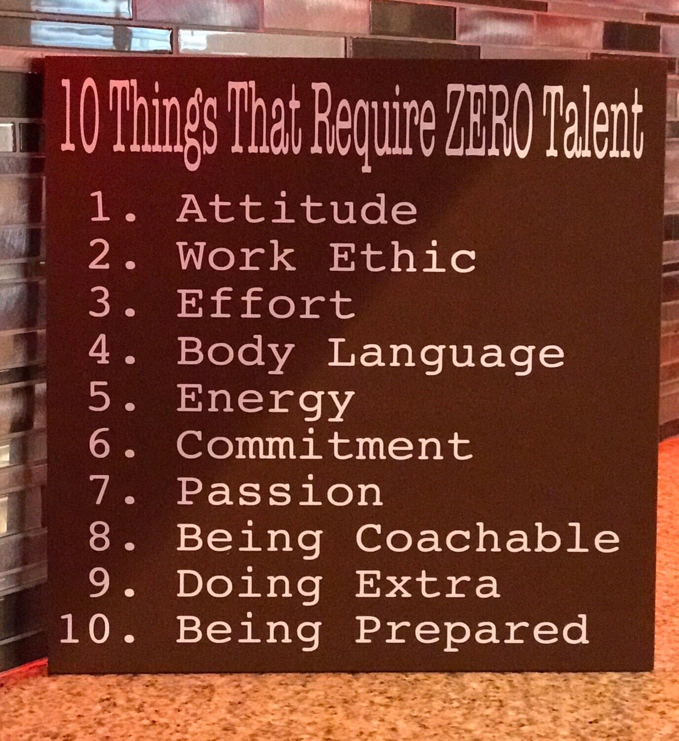 10 Things That Require ZERO TALENT Office Sign/teenage | Etsy