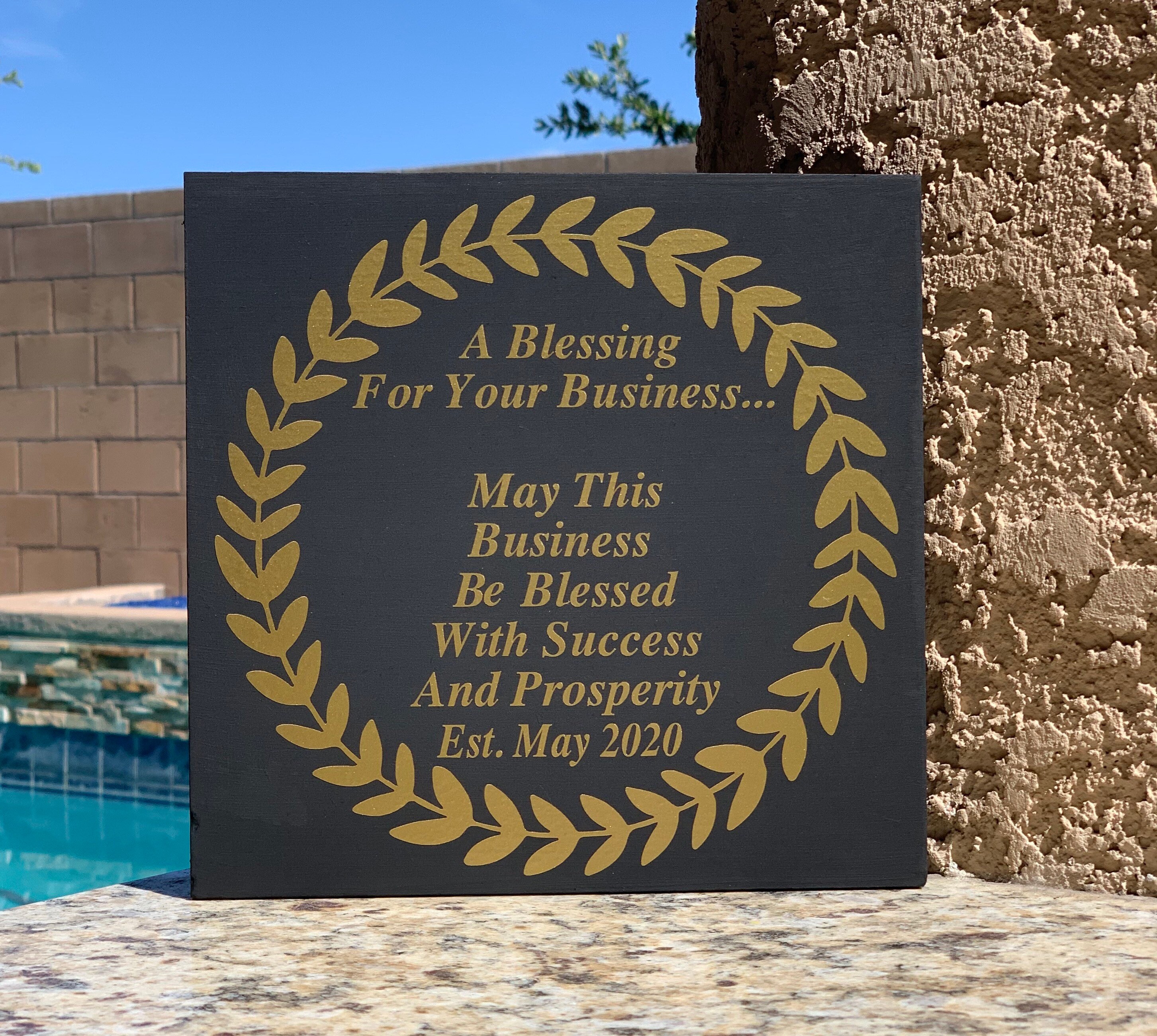 A Blessing for a New Business..a Great Gift for Any Business - Etsy