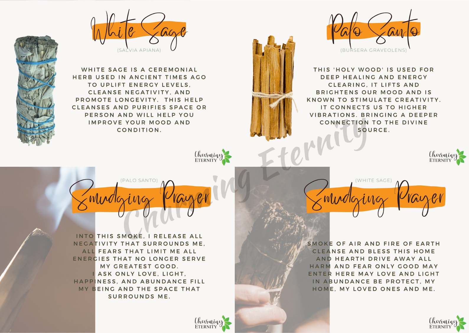 Smudging Prayer Card, Smudging, Smudging Prayer Printable, Instant ...