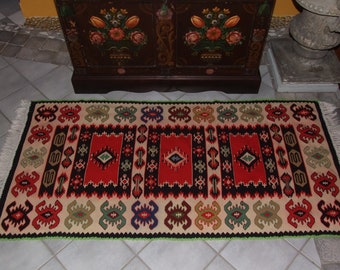 Polish Kilim Rug | Etsy