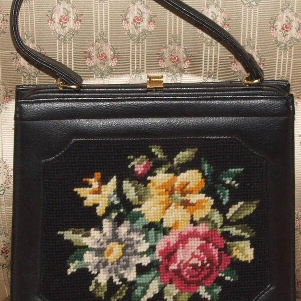 Needlepoint Handbag - Etsy