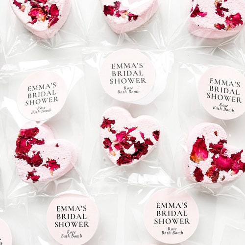 Personalized Chamomile Bath Bomb Favors Baby Shower Favors - Etsy