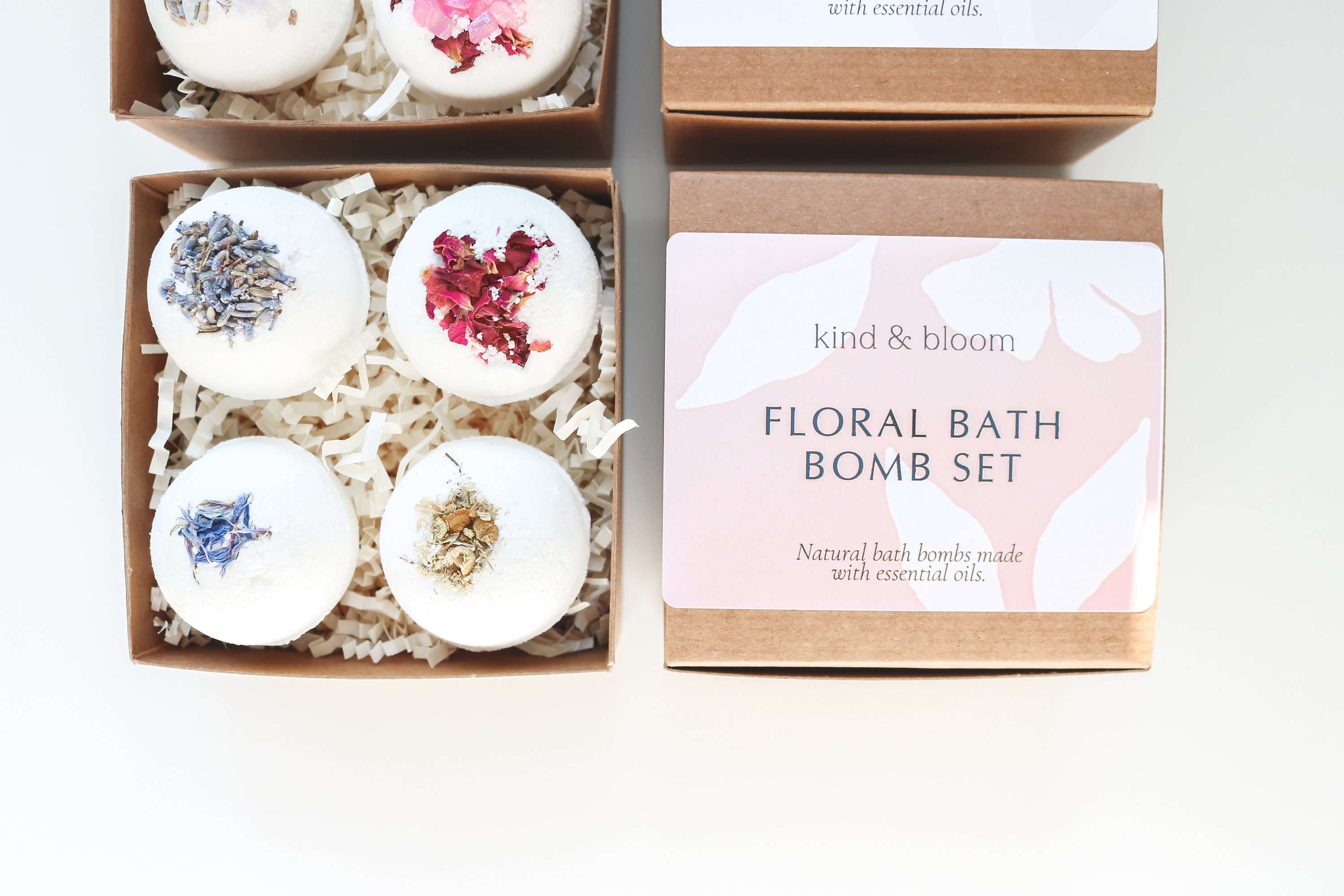 Bath Bomb Gift Set of Two Bath Bomb Mini Gift Set Bath - Etsy