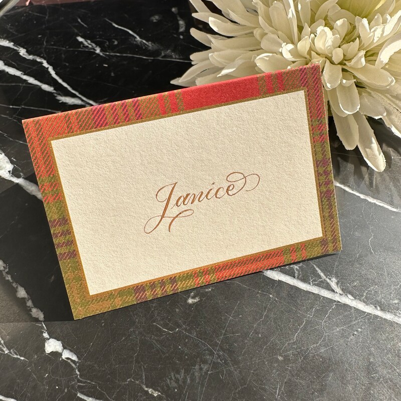 Autumn Place Cards - Etsy