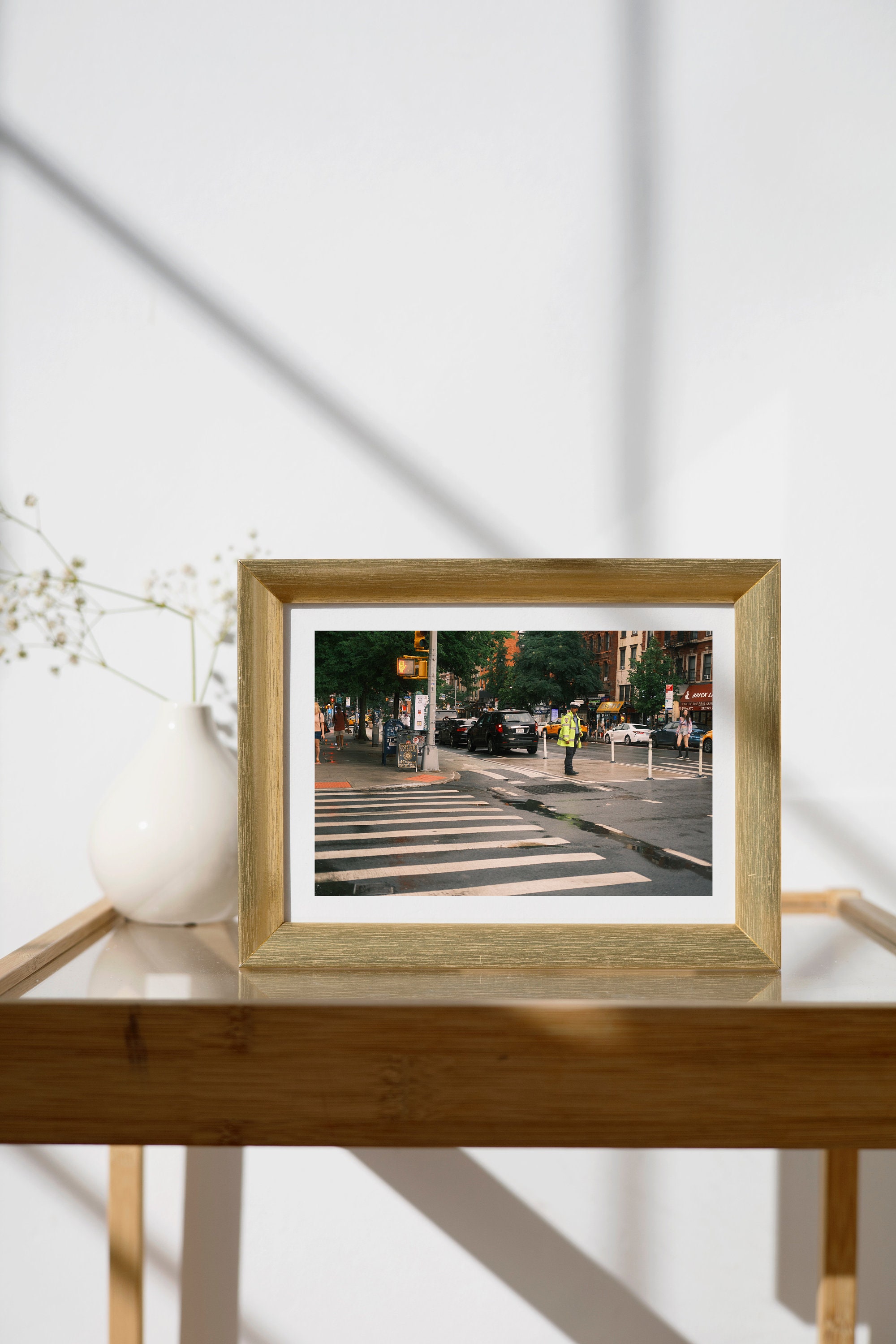 New York Minute Rainy Day Street Photograph City Scene Reflections Rain ...