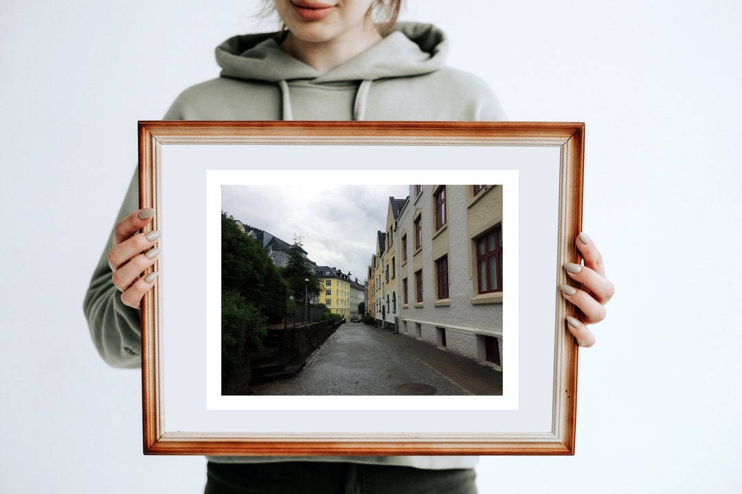 Copenhagen Street Scene With Border | European Scandinavian Danish ...