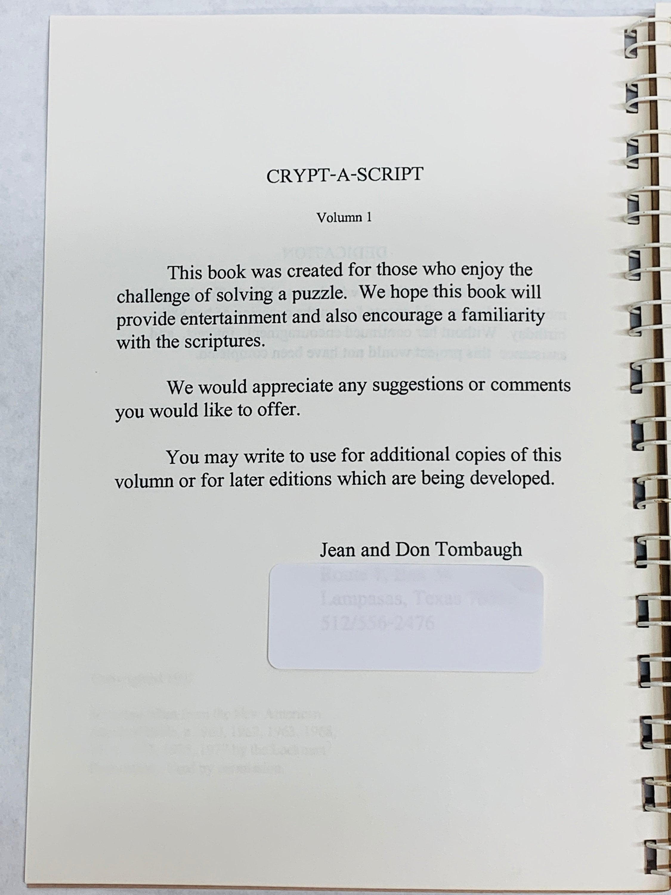 Crypt-a-script - Etsy