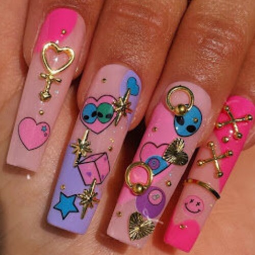 Roll the Dice nail Decals | Etsy