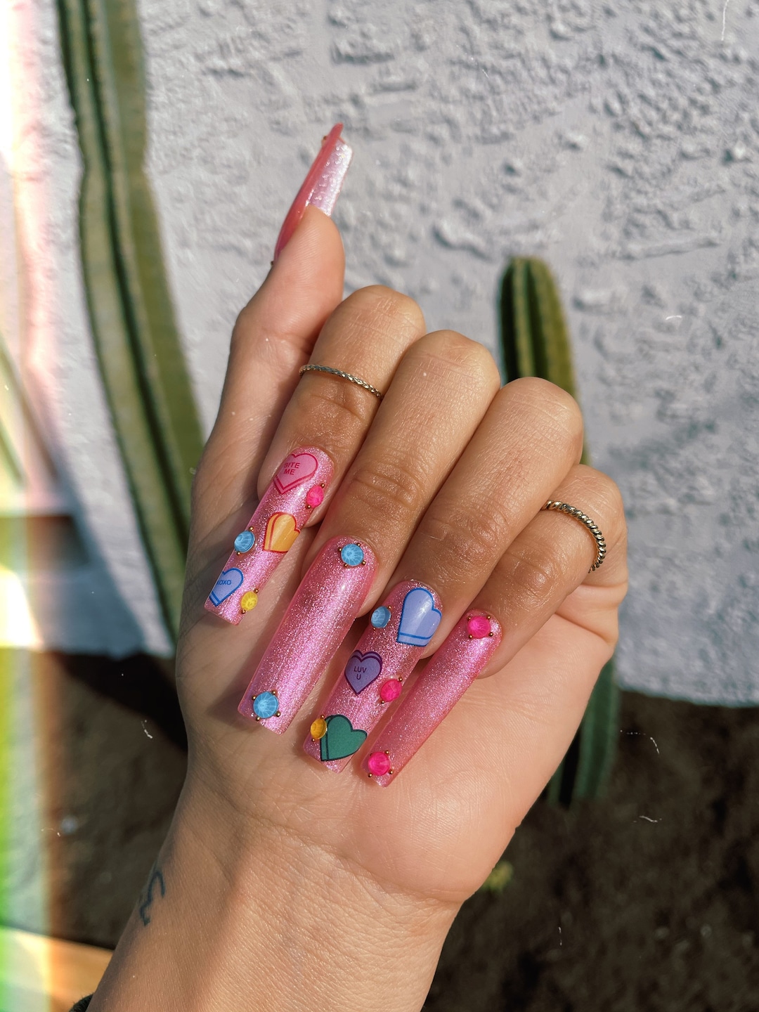 Loves Me, Loves Me Not |nail Decals| - Etsy