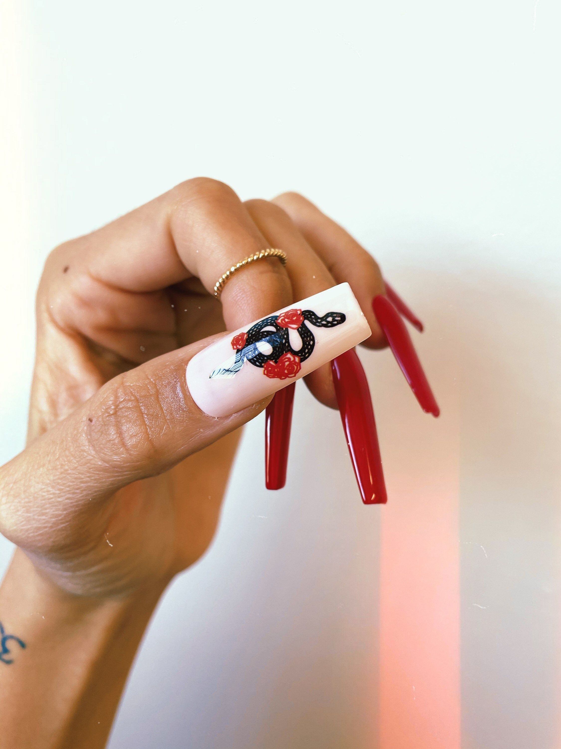 Linear |nail Decals| - Etsy