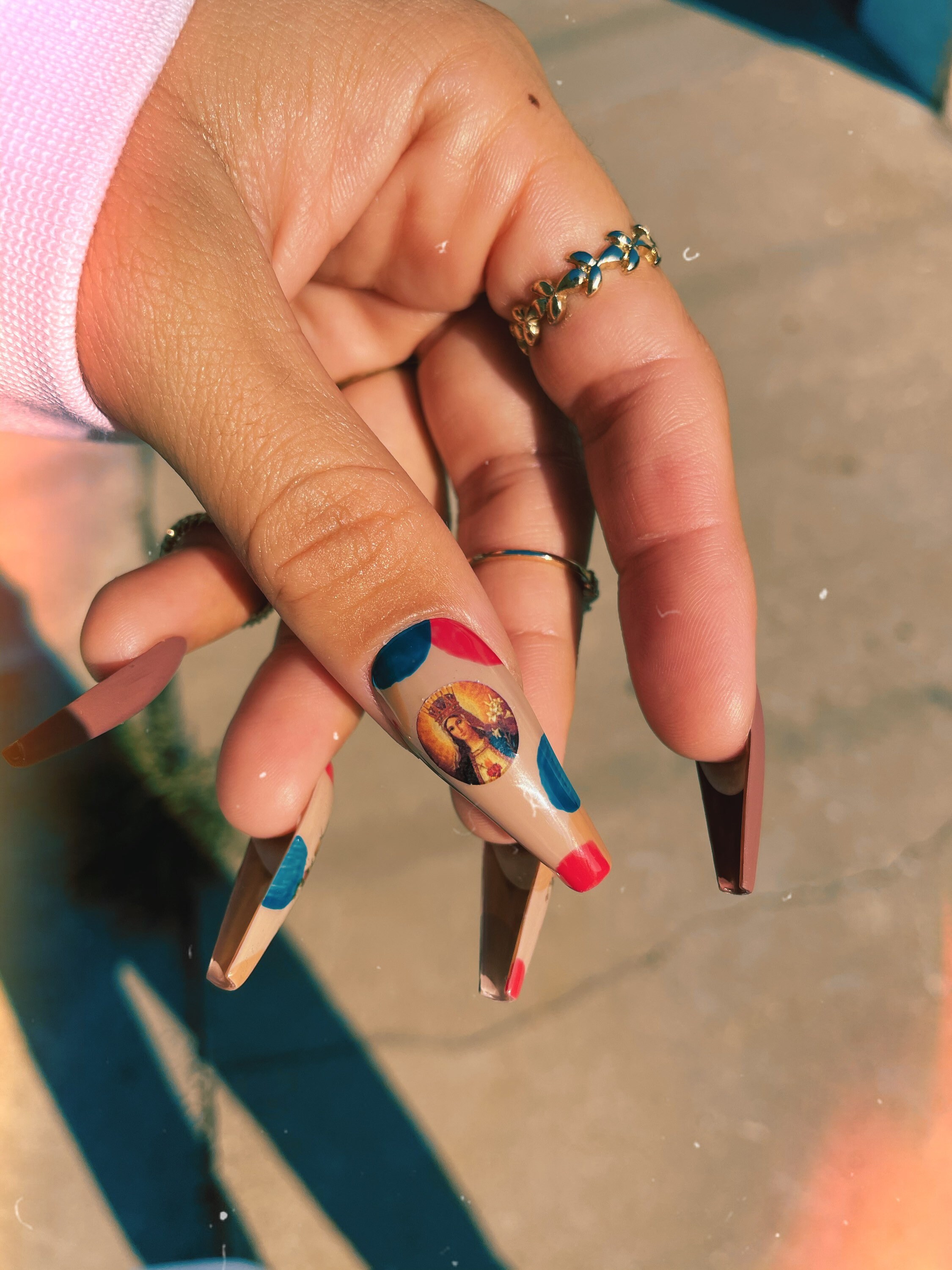 Saints 002 |nail Decals| - Etsy