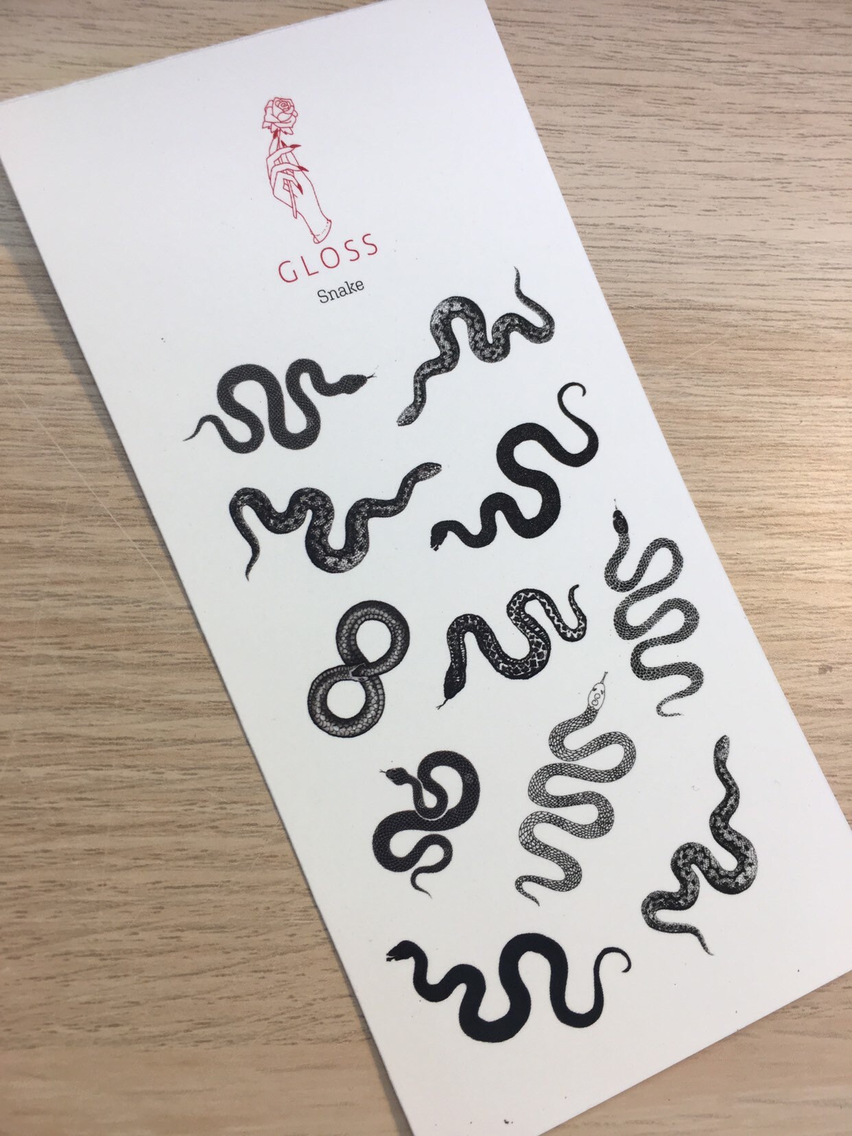 Sssnake nail Decals - Etsy Australia