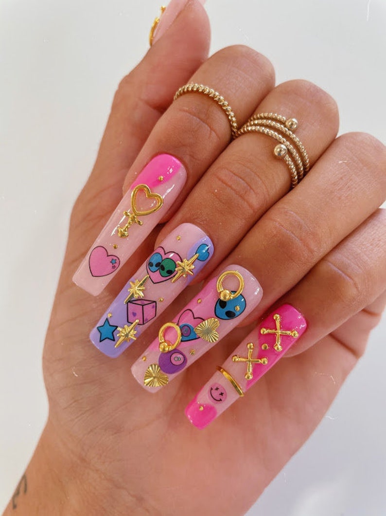 Roll the Dice nail Decals - Etsy