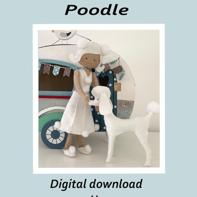 Poodle Pattern - Etsy