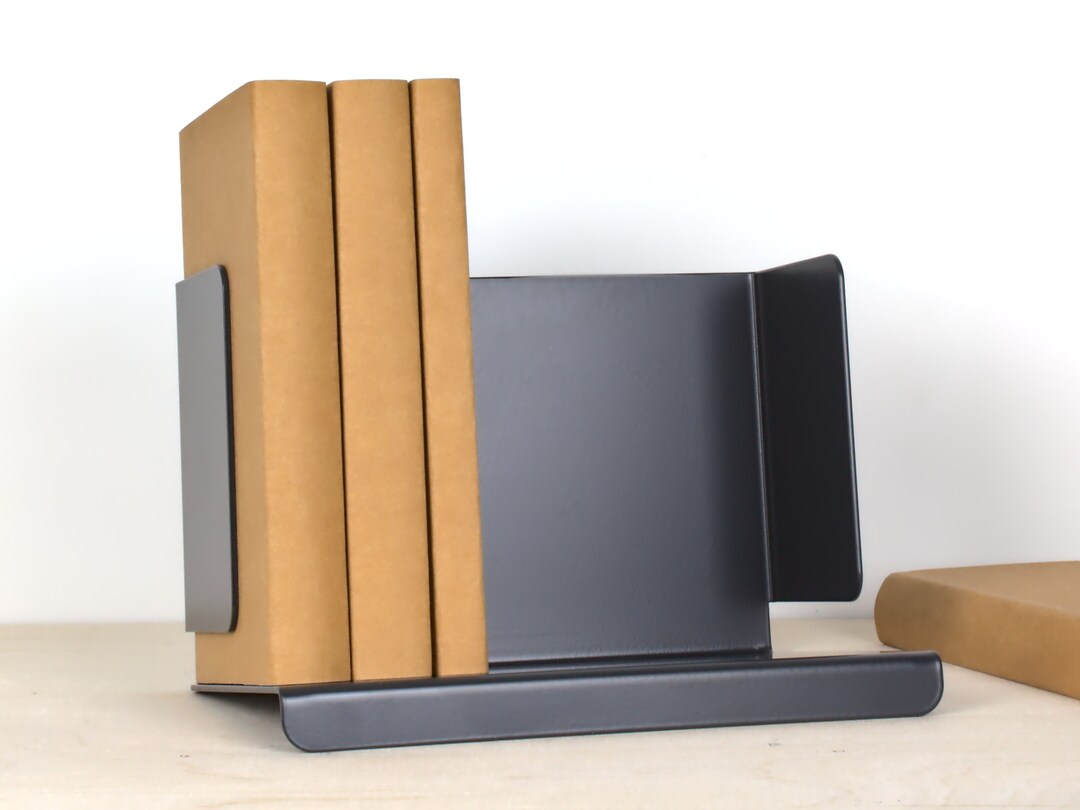 Bookend Design | Book Shelf Desk | Book Stopper - Etsy