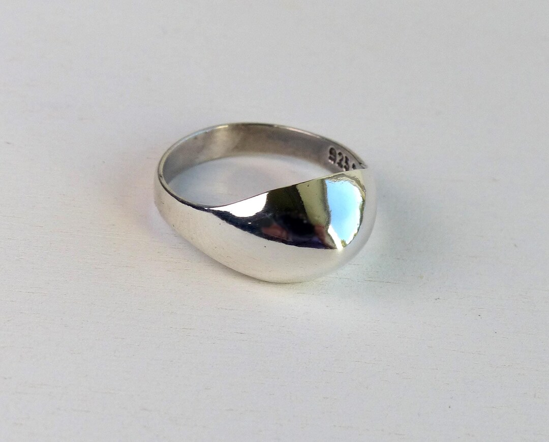 Vintage Henry Roland Denmark Sterling Silver Modernist Ring Mid Century ...