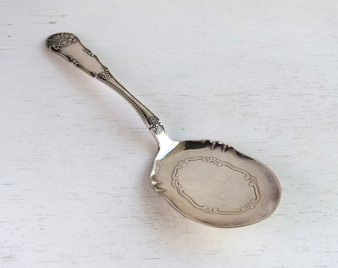 Magnus Aase Norway 830 Solid Silver Scoop Spatula 1930s Vintage ...