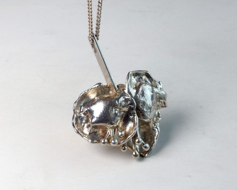 Massive Tebon Sweden Sterling Silver Modernist Sculptural Necklace 29 ...