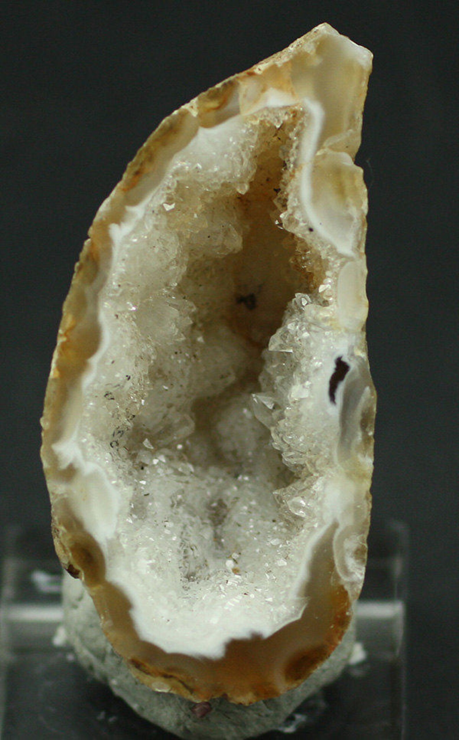 Sparkling 'agate Pot' Geode Matching Polished Halves - Etsy