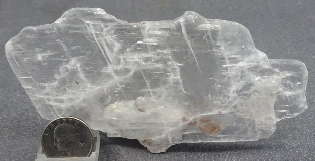 Clear Selenite Gypsum Crystal, Mexico- Mineral Specimen for Sale - Etsy