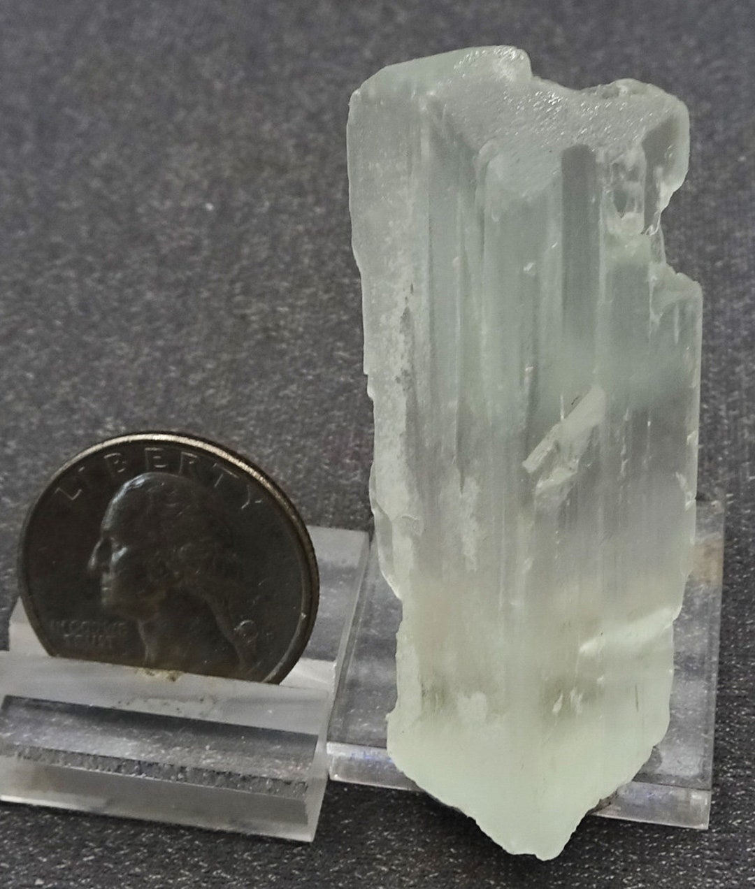 Gem Hiddenite Spodumene Crystal, Pakistan - Mineral Specimen for Sale ...