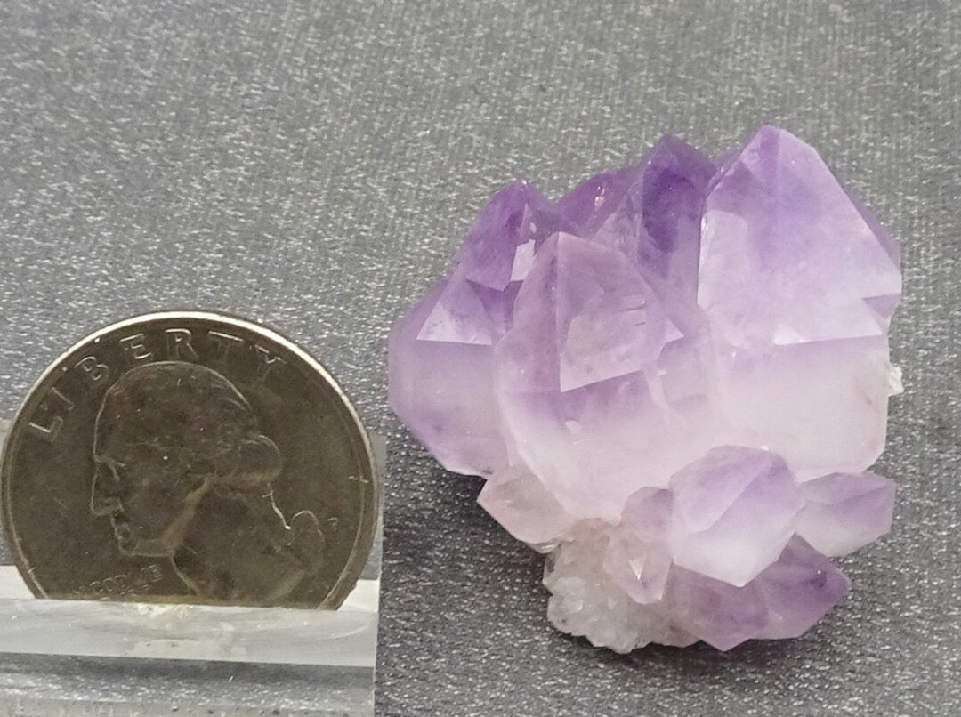 Amethyst Crystal Cluster (epimorph), Georgia - Mineral Specimen for ...