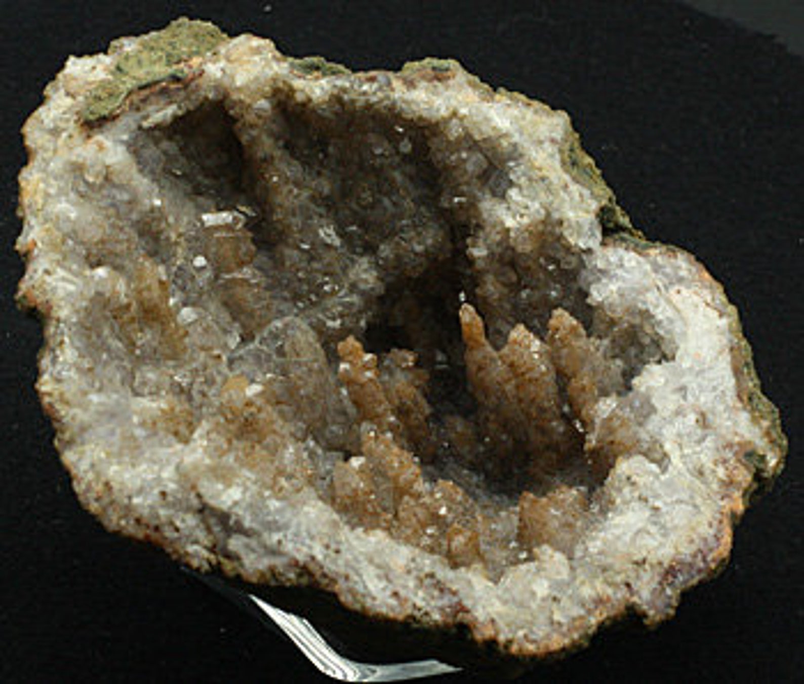 Quartz Geode With Stalactites Morocco Mineral Specimen for | Etsy