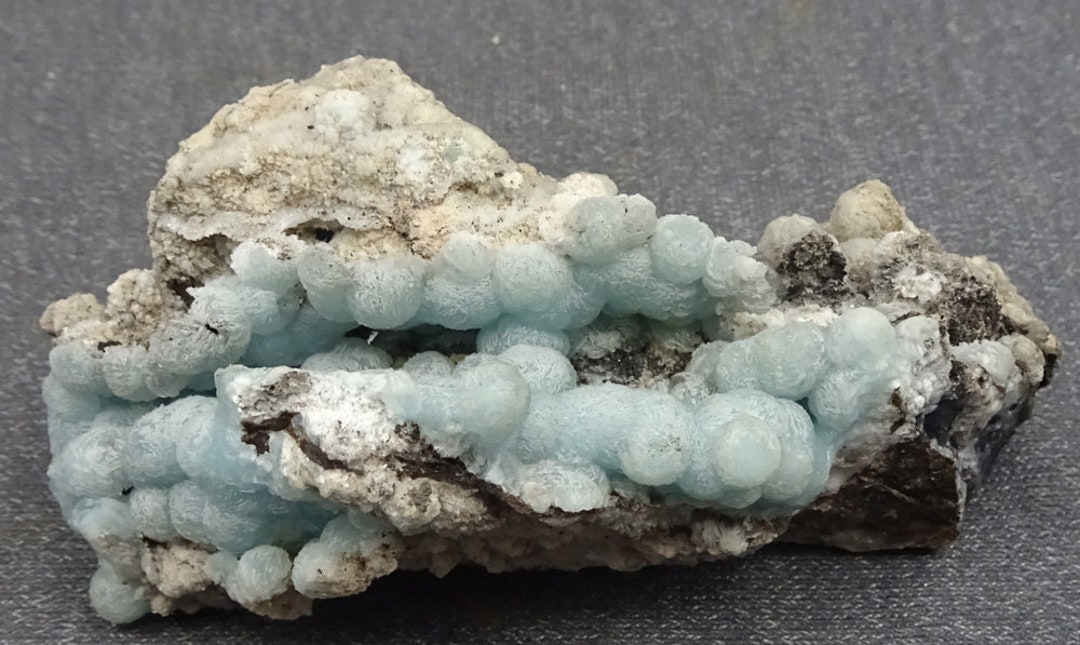 Baby Blue Botryoidal Hemimorphite, Arizona - Mineral Specimen for Sale ...