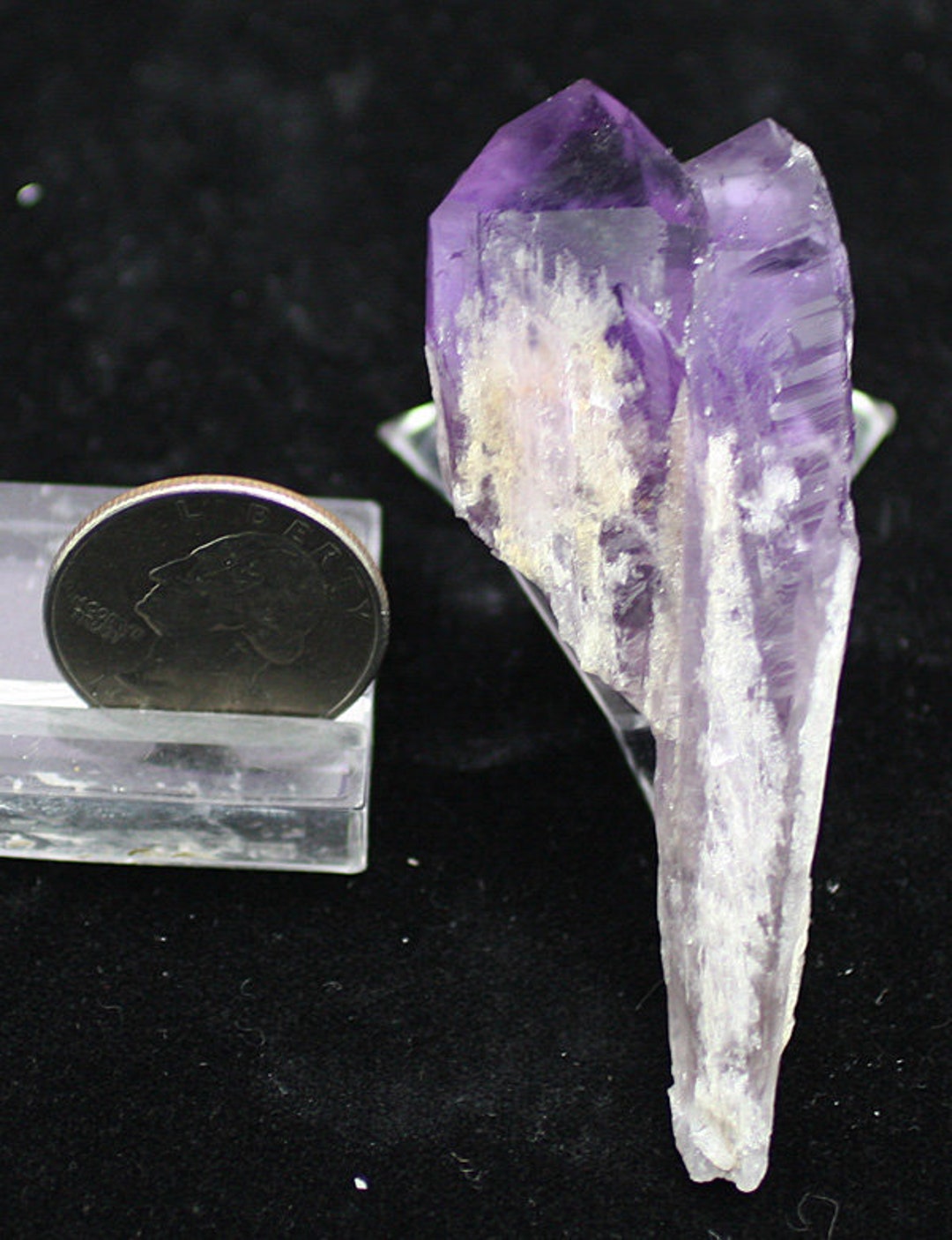 Dragons Tooth Amethyst Crystal Pair, Brazil Mineral Specimen for Sale ...