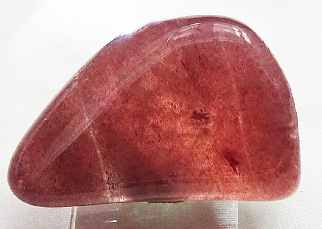 Berry Quartz, Tanzania, Tumbled and Polished Palm Stones, Mineral ...