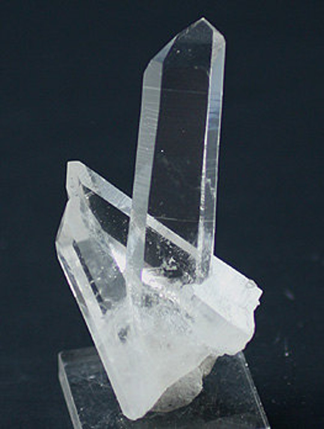 Water-clear Quartz Crystal Cluster, Arkansas - Mineral Specimen for ...