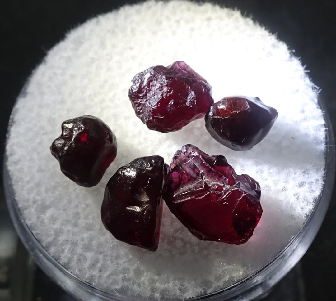 ONE 'gem Round' of 'ant Hill' Garnets, Arizona - Minerals for Sale - Etsy