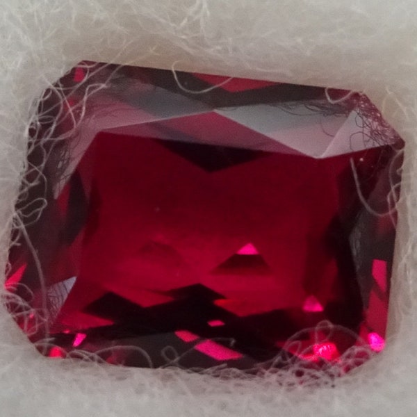 Synthetic Ruby - Etsy