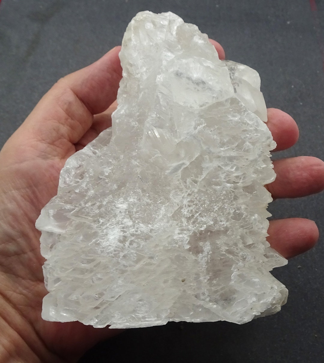Gypsum "fishtail Selenite" Crystal, Huge Cluster, Mexico- Mineral ...