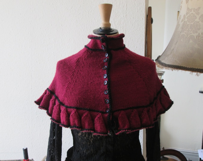 PDF Bat Cape Knitting Pattern - Instant Download - Etsy Canada