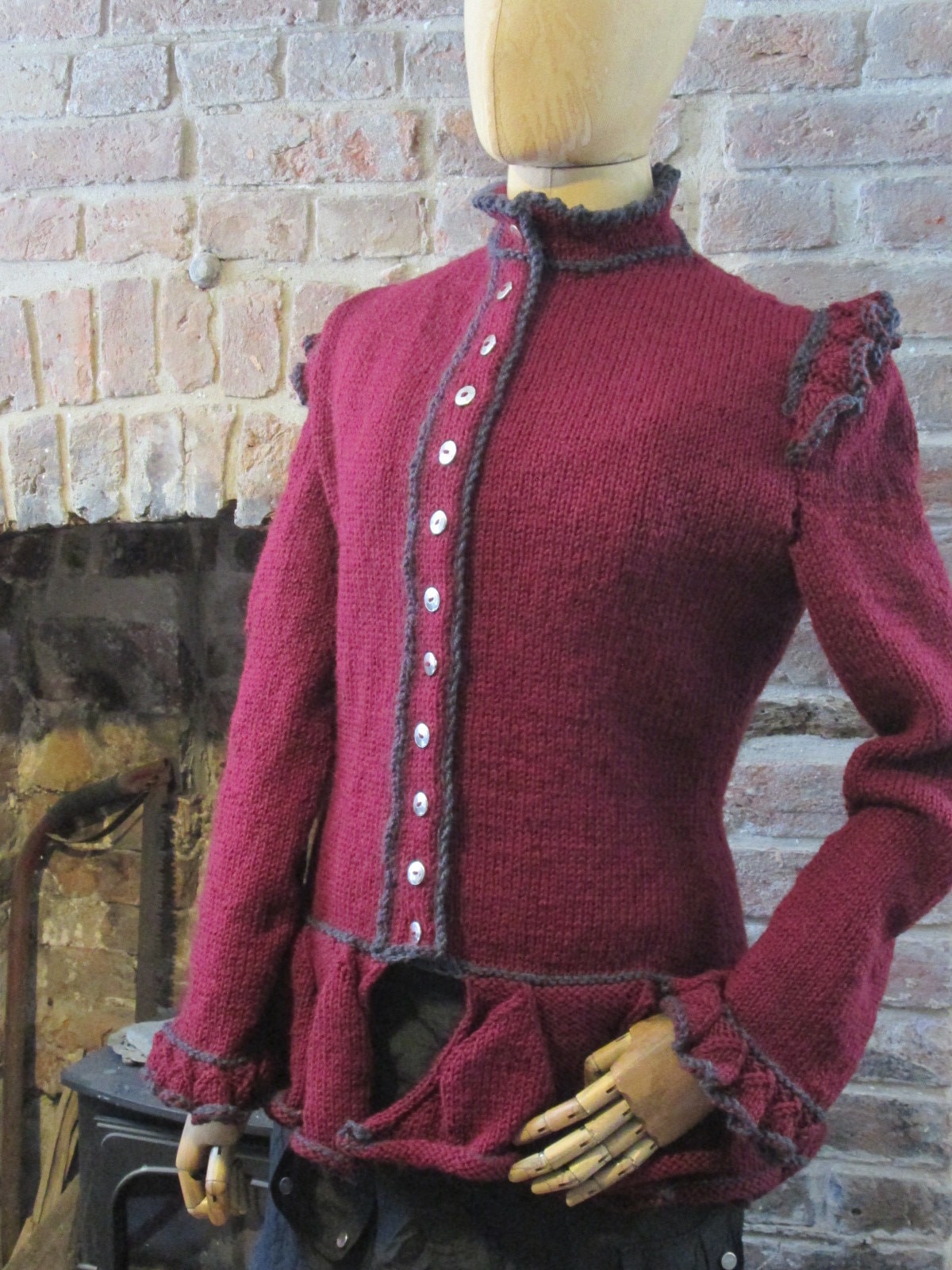 Knitting Pattern: Military-style Jacket - Etsy