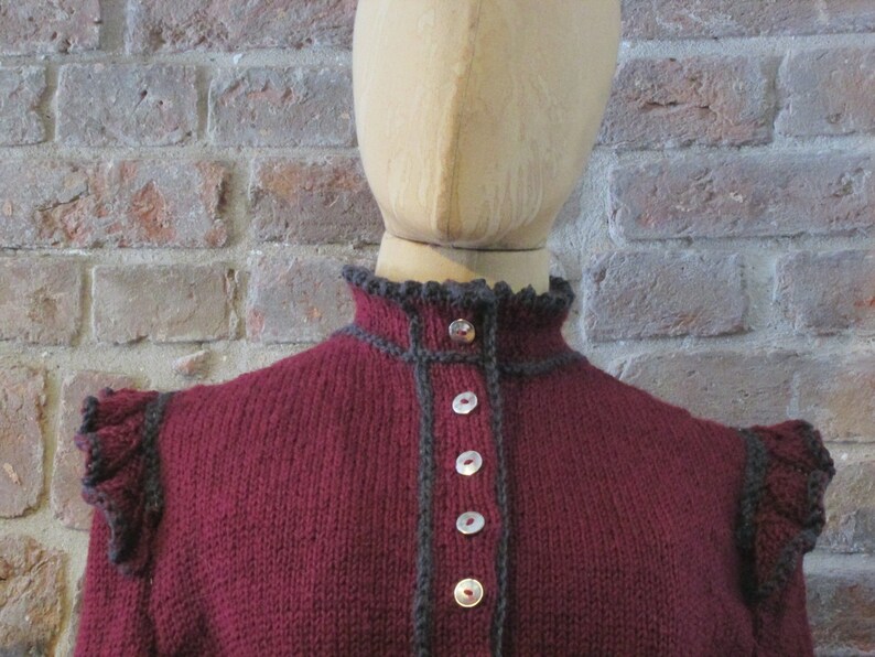 Knitting pattern: military-style jacket | Etsy