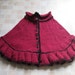 Knitting Pattern: Victorian-style Ruffled Cape - Etsy