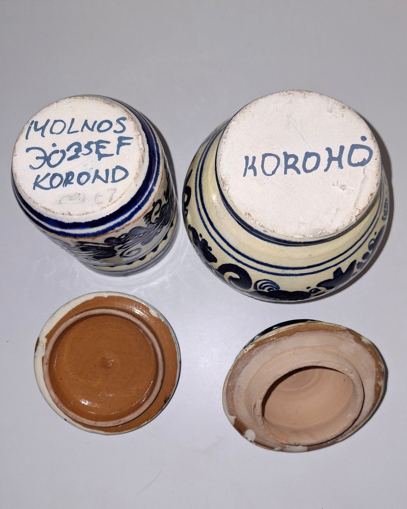 Vintage Korond Pottery, Romanian Folk Art Ceramic - Etsy
