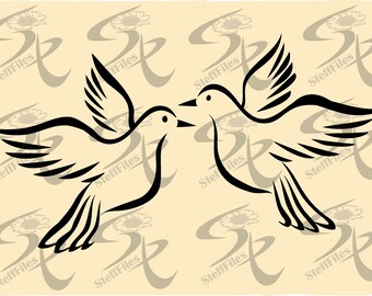 Dove Dxf Files | Etsy