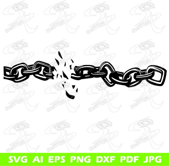Broken Chain Link Png