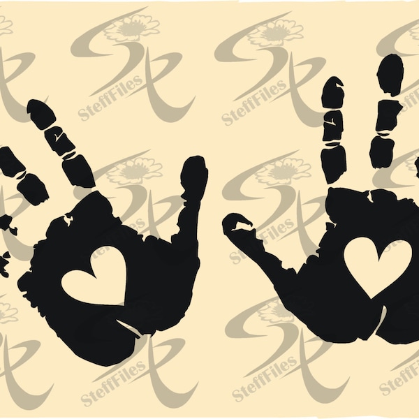Love Handprint - Etsy