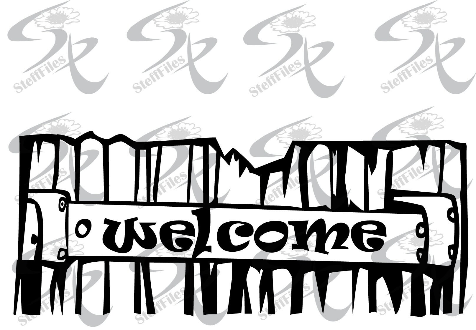 CLÔTURE SVG DXF ai png svg dxf eps jpg pdf - Etsy France