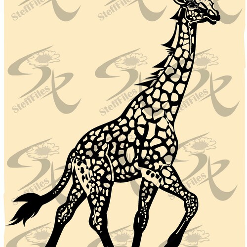 Giraffe Family Svg/dxf/png - Etsy