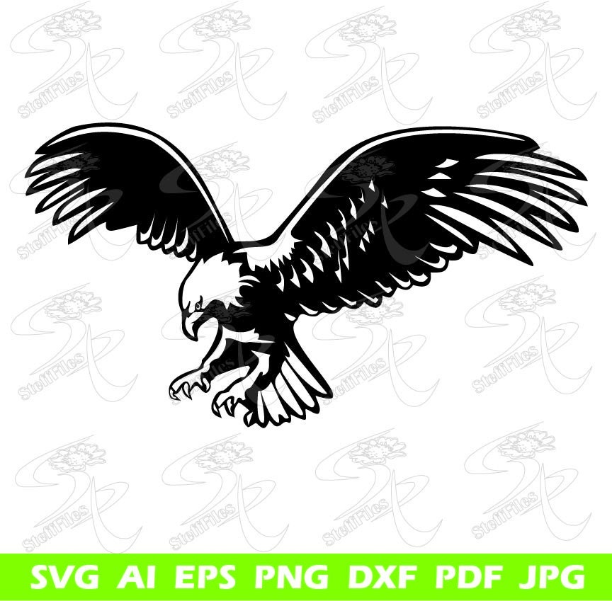 Flying Eagle Vector Eps Files