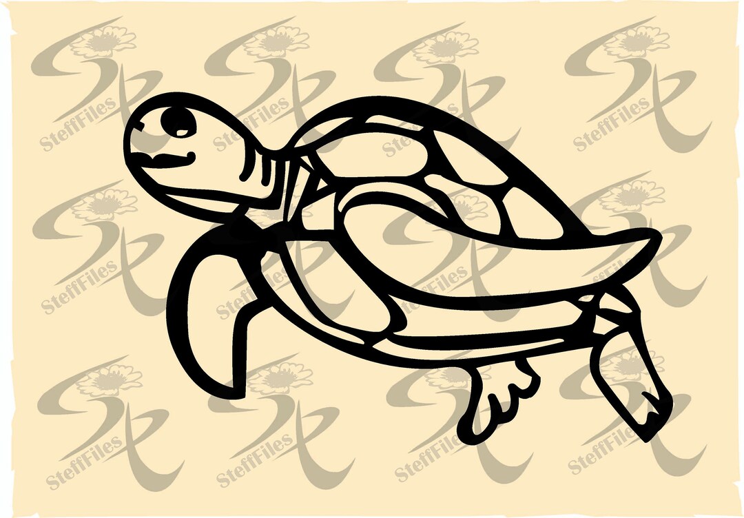 TORTUGA SVG DXF, ai, png, eps, jpg, Silueta, Animales, Descargar ...